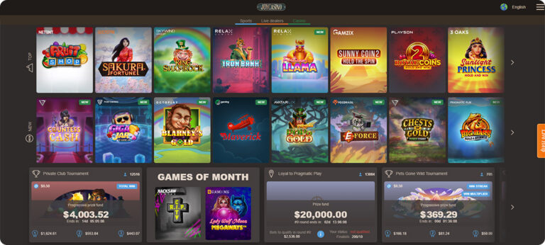 JoyCasino (Joy Casino) Online Casino Review ️ 2025 | Sign Up